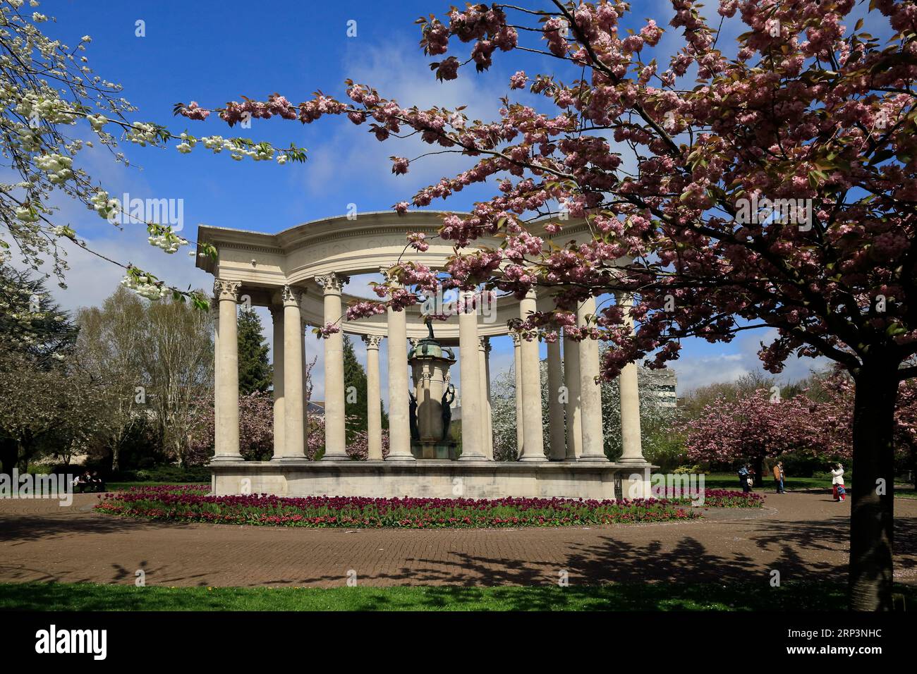 National War Memorial of Wales, Alexandra park, Cathays park, Cardiff ...
