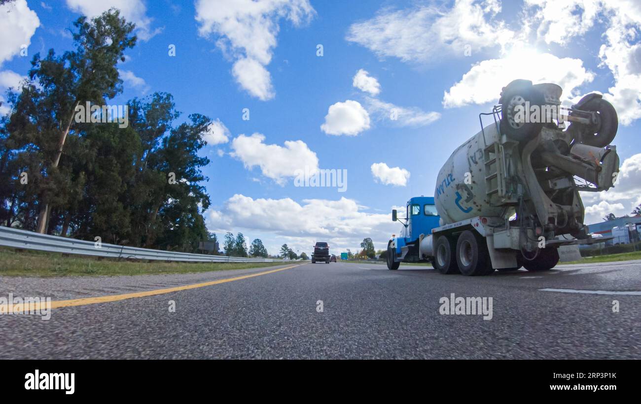 Winter Drive along Sunny Highway 101 near Santa Maria Stock Photo - Alamy