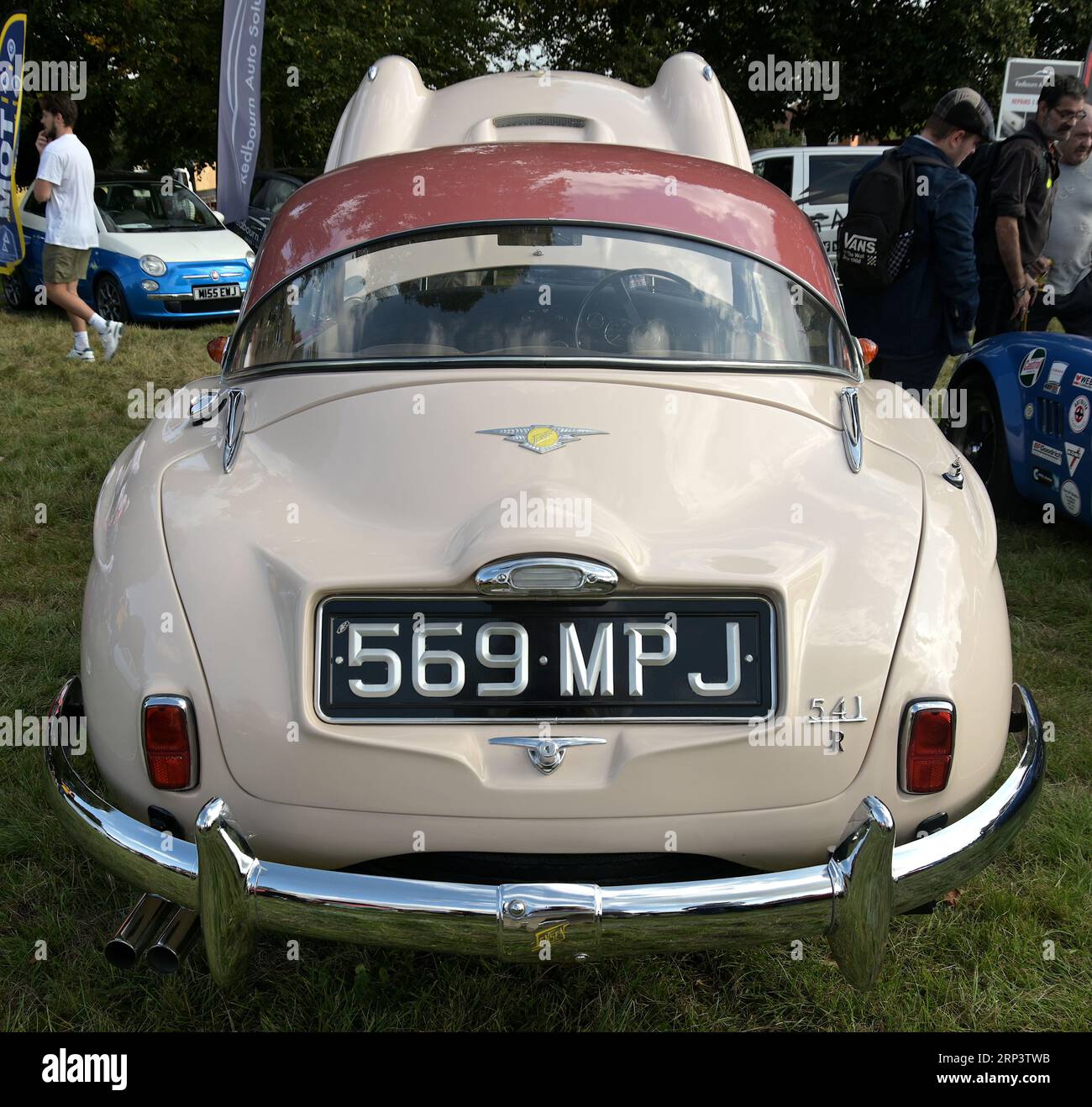 Jensen 541R from the late 1950's.at Redbourn Classic Cars Motor Show ...