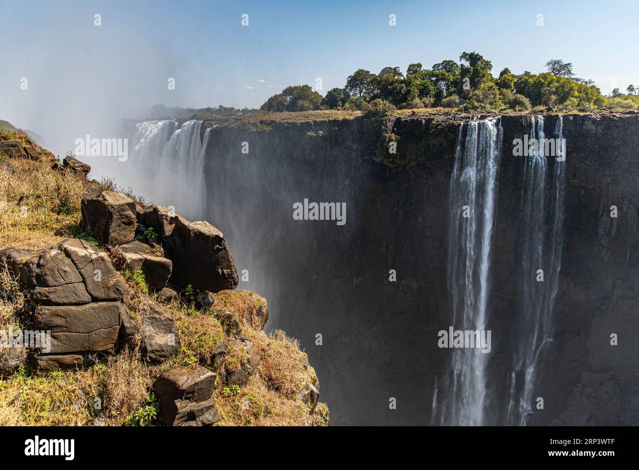 Victoria falls town hi-res stock photography and images - Alamy