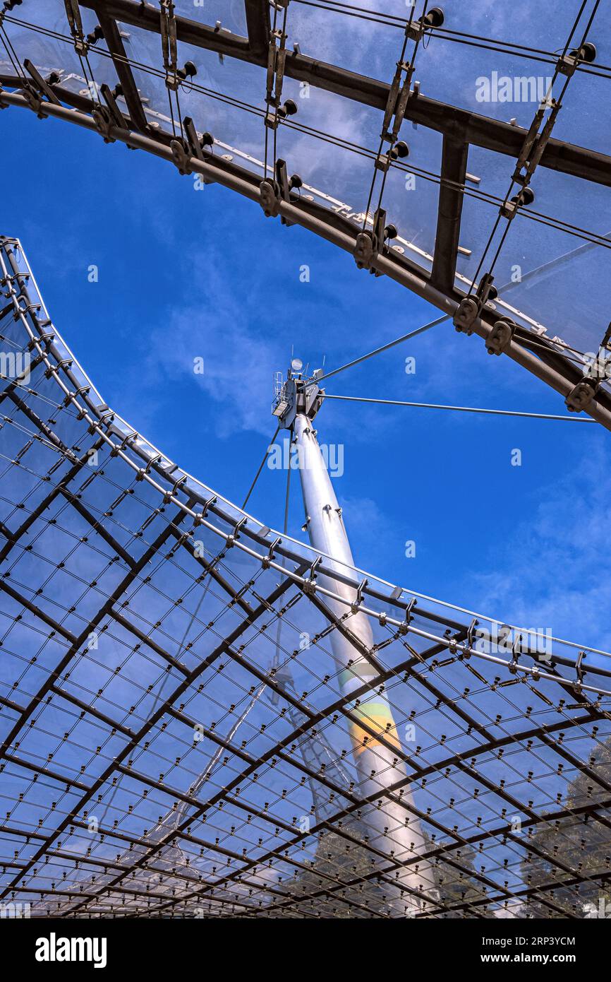 BAVARIA : OLYMPIC PARK MUNICH - TIMELESS ARCHITECTURE Stock Photo - Alamy