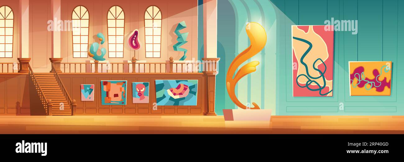 Culture exhibition hall Stock Vector Images - Alamy