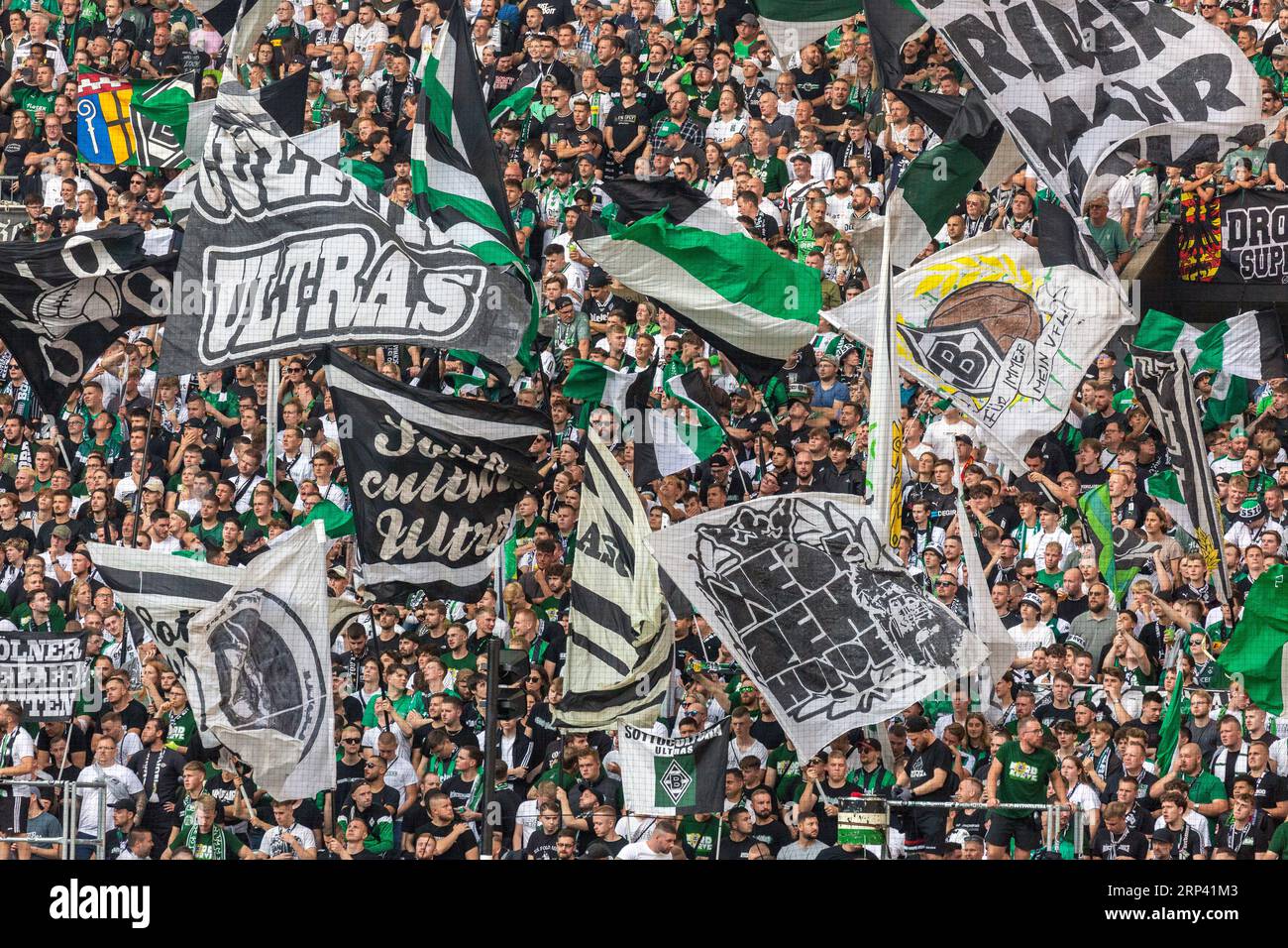 Bayern munich gladbach fans hi-res stock photography and images - Alamy