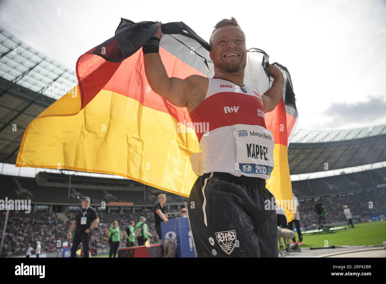 Berlin, Germany. 03rd Sep, 2023. Athletics, Meeting, ISTAF: Shot put ...