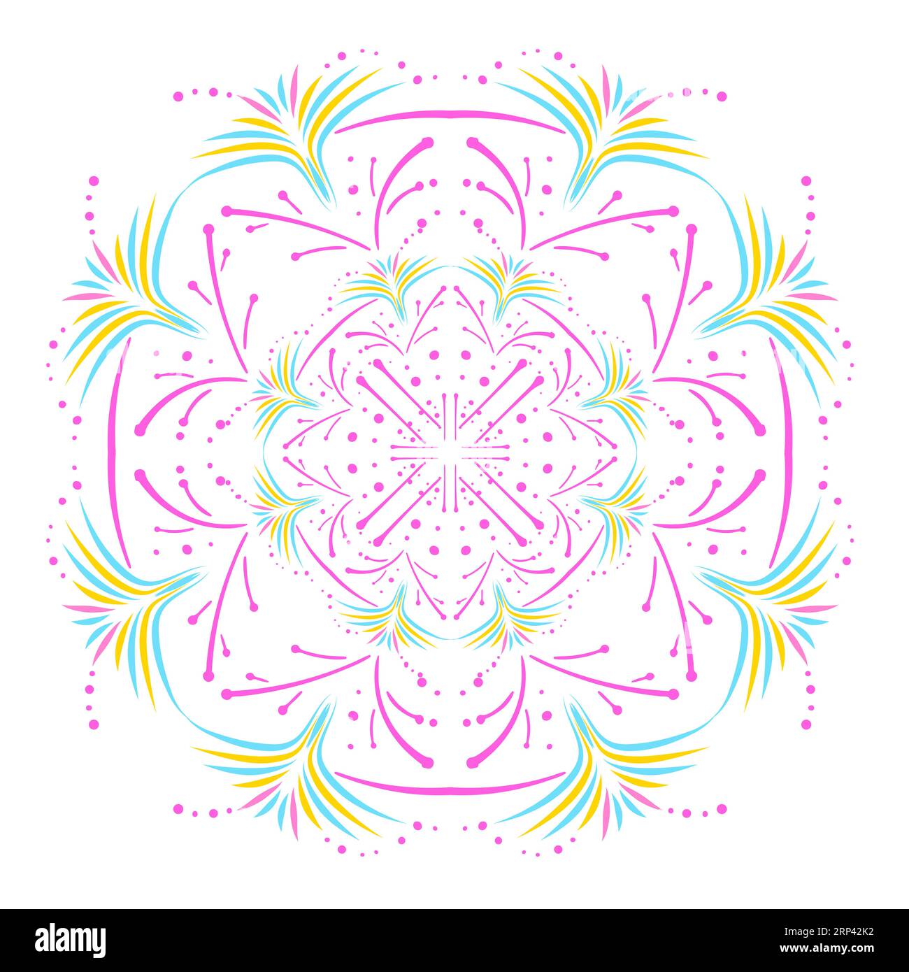 Mono indian illustration Cut Out Stock Images & Pictures - Alamy