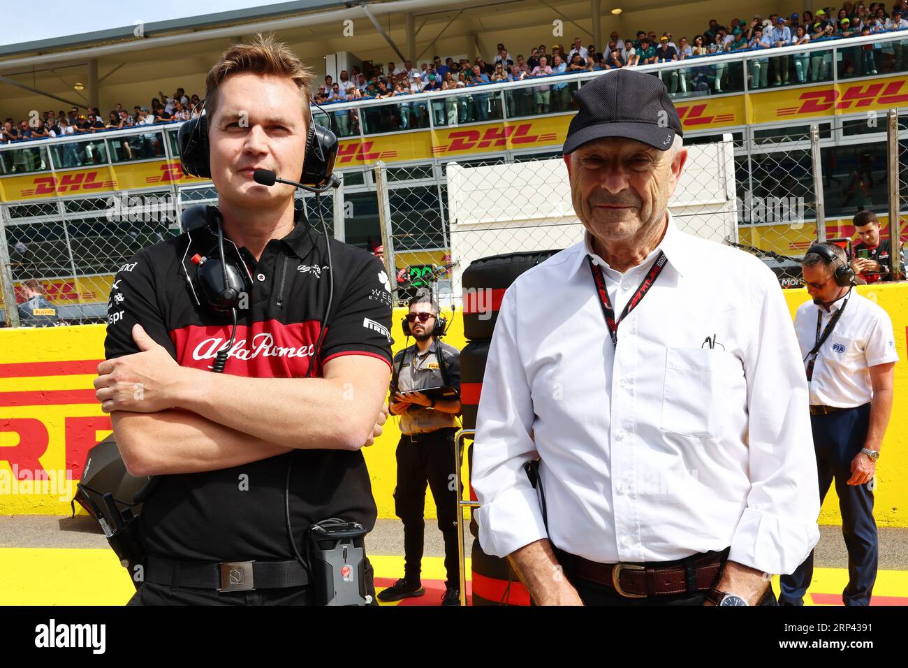 Monza, Italy. 03rd Sep, 2023. Peter Sauber (SUI) Former Sauber Owner on ...