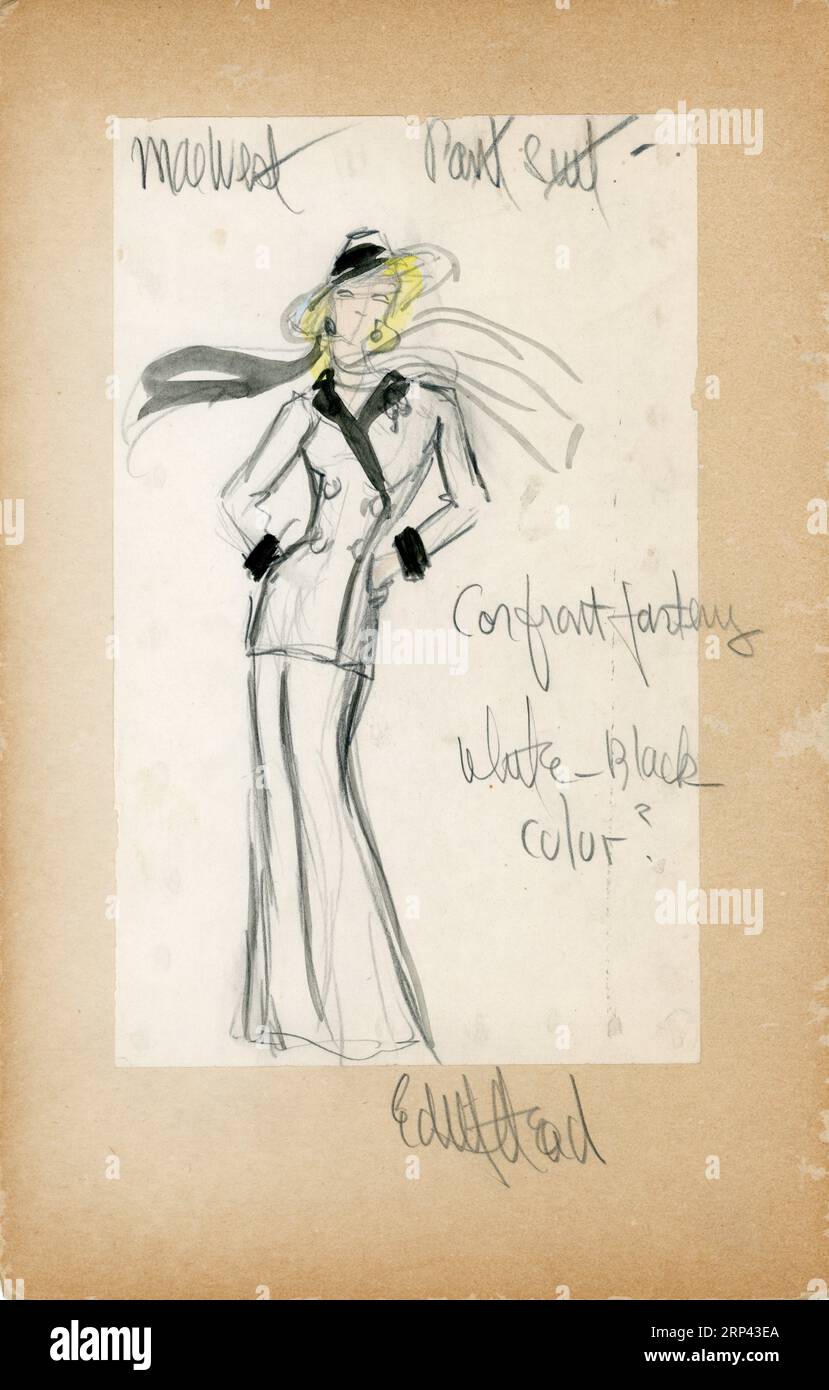 Edith head costume design hi-res stock photography and images - Alamy