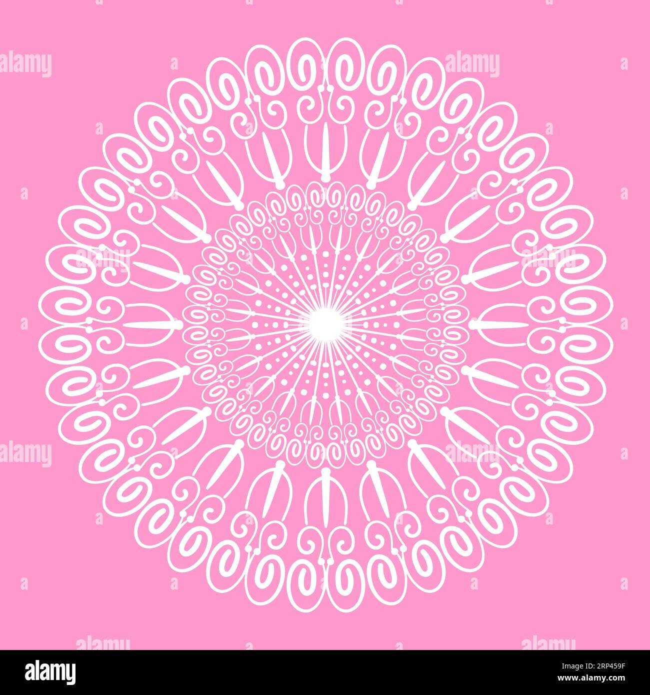 Abstract decorative ornament. Vector illustration Stock Vector Image ...