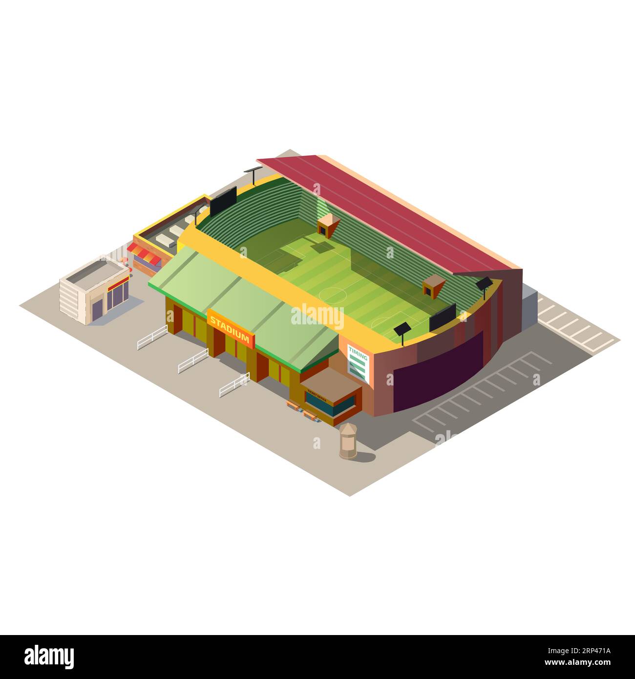 Soccer city stadium map Cut Out Stock Images & Pictures - Alamy