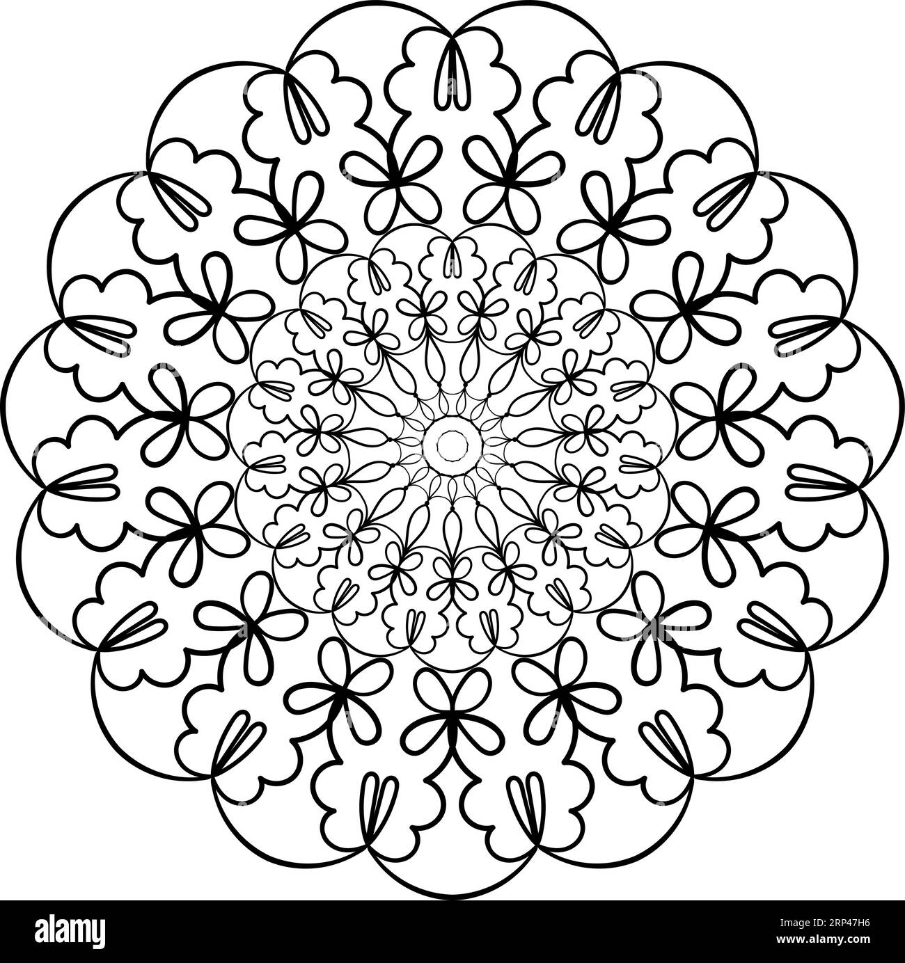 Abstract decorative ornament. Vector illustration Stock Vector Image ...