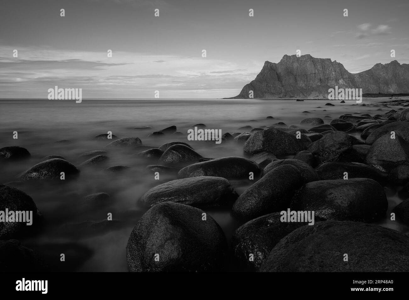 Arctic Beach - Norway Stock Photo - Alamy