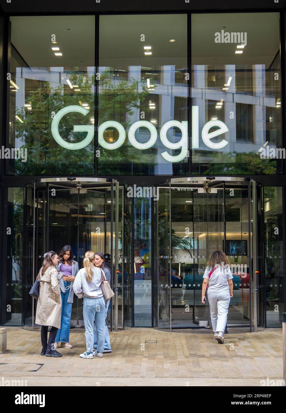 Google Offices, Pancras Square, Camden, London, England, UK, GB Stock ...