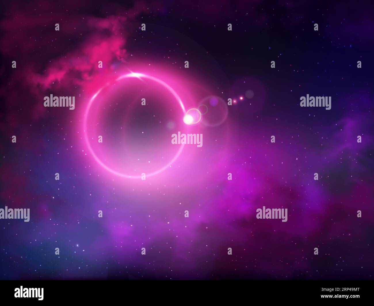 Halo lunar Stock Vector Images - Alamy