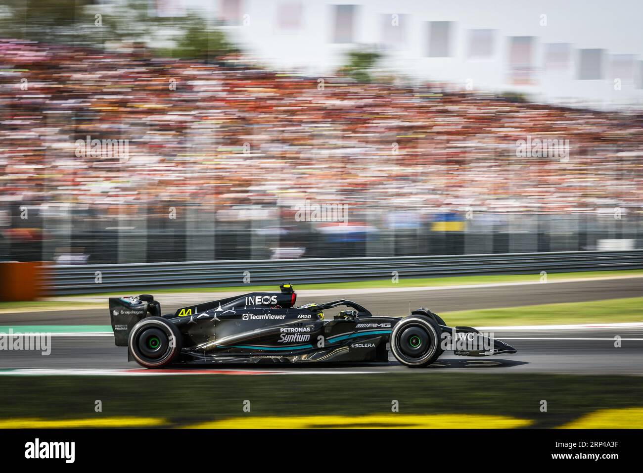 Lewis hamilton 2023 italian gp hi-res stock photography and images - Alamy