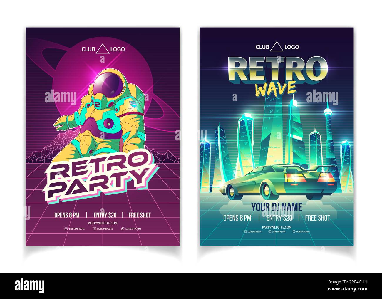 Vintage car ad Stock Vector Images - Alamy