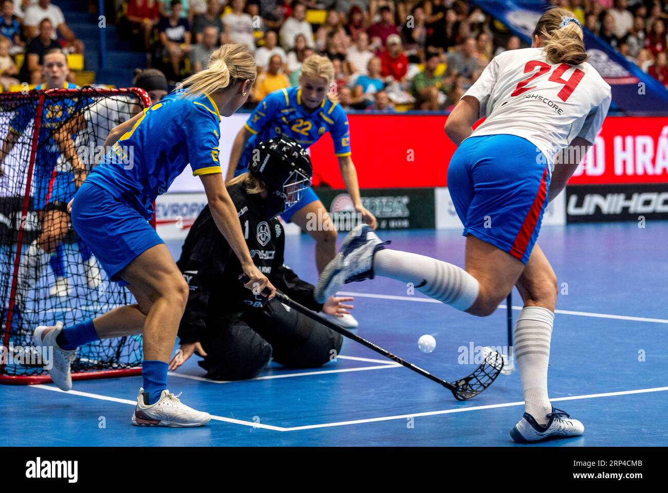 Usti Nad Labem, Czech Republic. 03rd Sep, 2023. L-R Jonna Stenvall (SWE ...