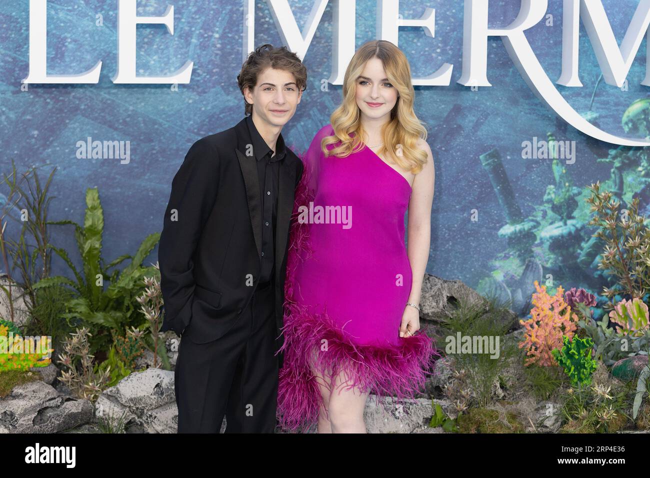 London, UK. 15 May, 2023. (L-R) Jacob Tremblay and McKenna Grace attend ...