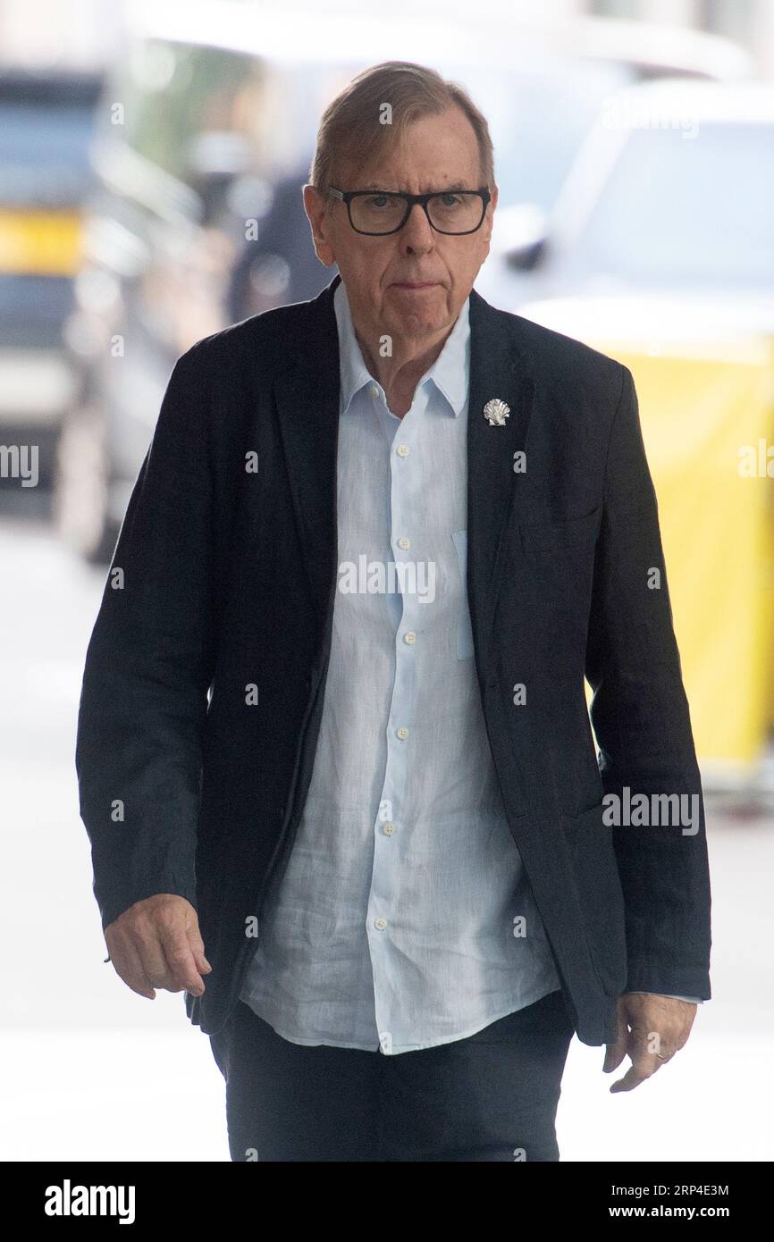 London, UK. 03 Sep 2023. Actor Timothy Spall is seen at BBC ...