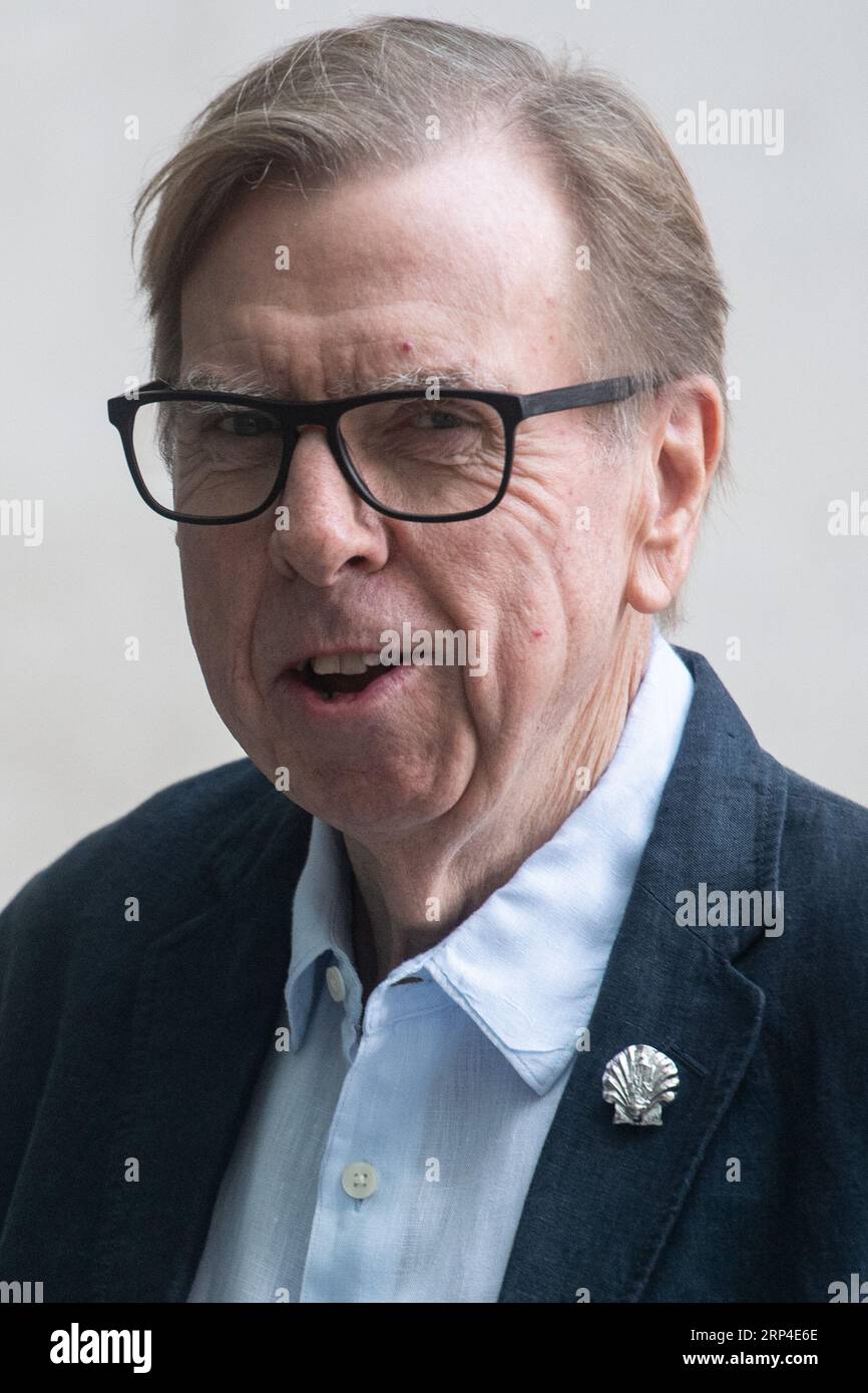 London, UK. 03 Sep 2023. Actor Timothy Spall is seen at BBC ...