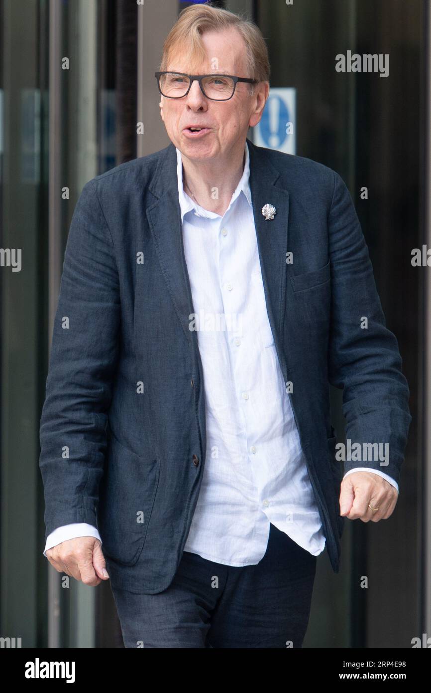 London, UK. 03 Sep 2023. Actor Timothy Spall is seen at BBC ...