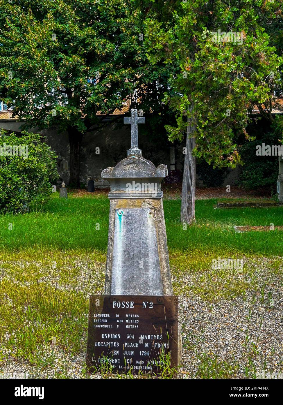Paris, France, Scenic Views of the Picpus Historical Cemetery, Tombs of ...