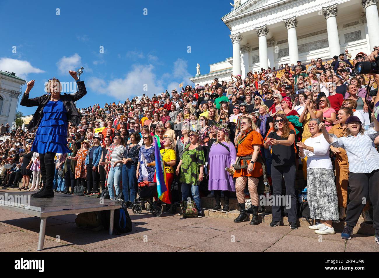 Helsinki, Uusimaa, Finland. 3rd Sep, 2023. On September 3th 2023, a big ...