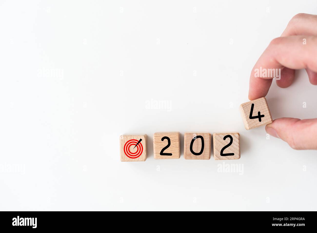 Wooden 2023 to 2024 new year white background. Word 2023 - 2024 wood ...
