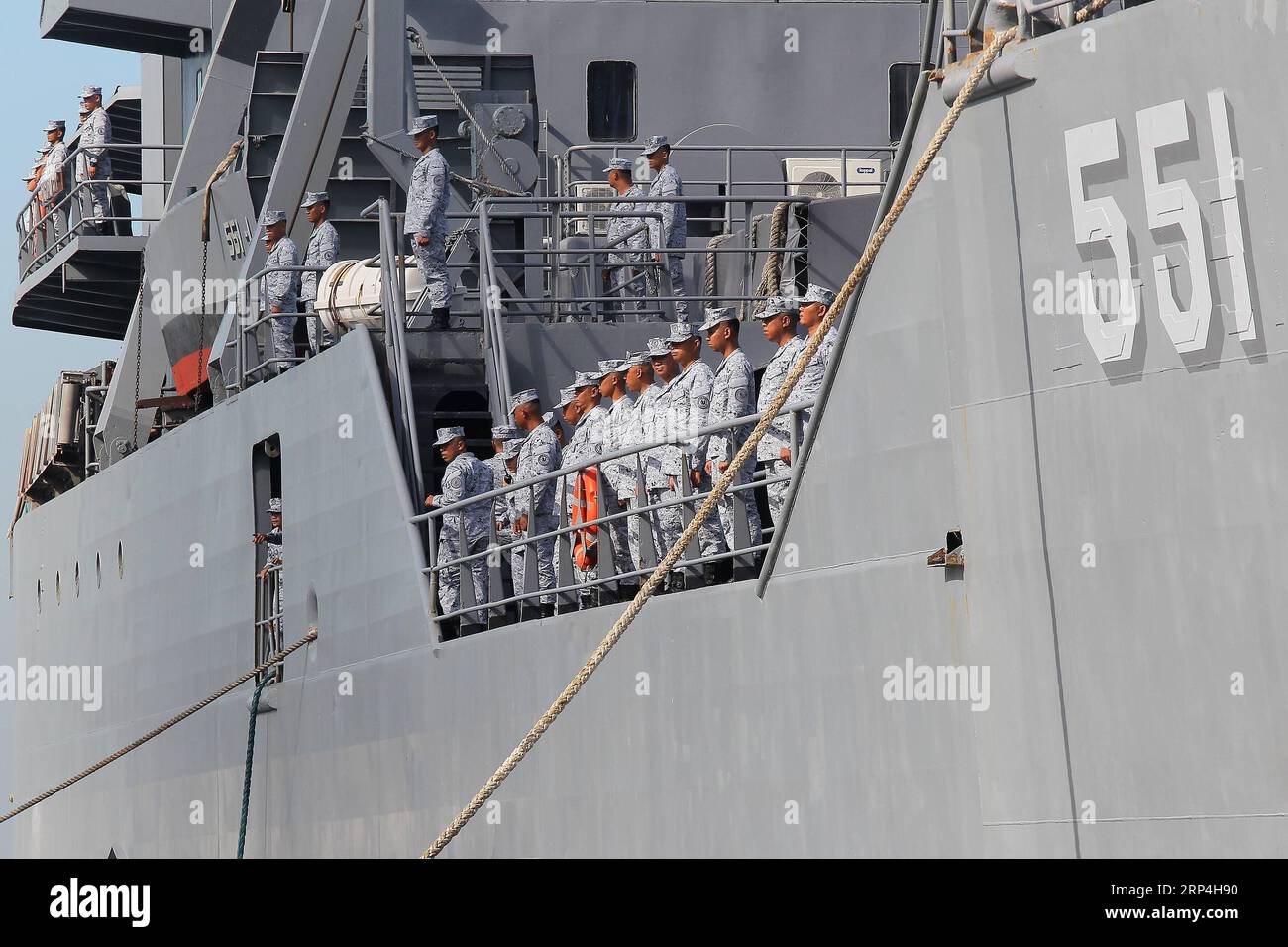 (181109) -- MANILA, Nov. 9, 2018 -- The Philippine Navy ship BRP ...