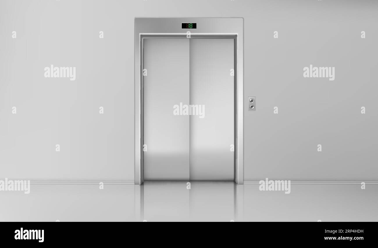 Stainless steel elevator doors closing Stock Vector Images - Alamy Stainless steel elevator doors closing Stock Vector Images - Alamy