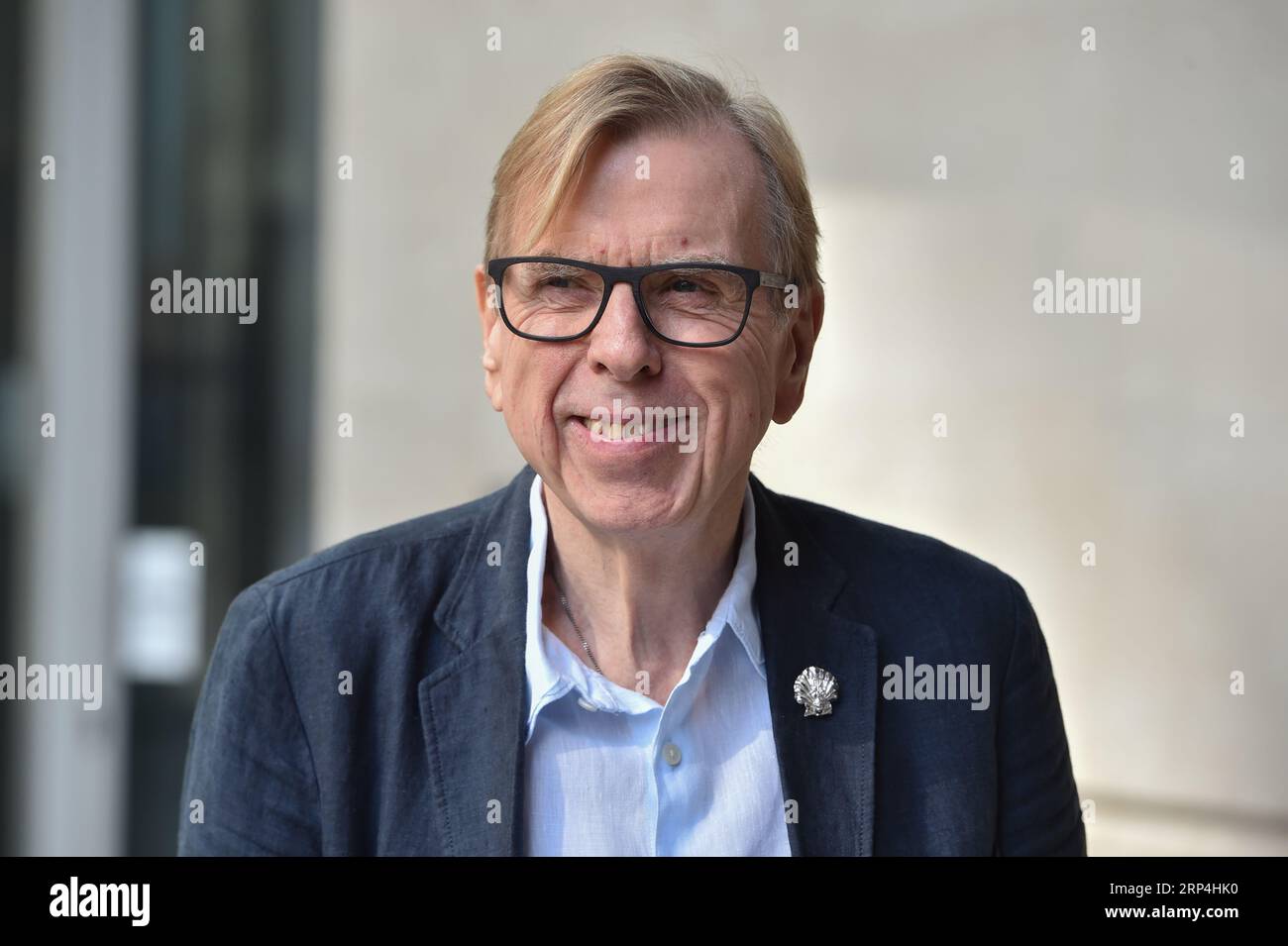 London, England, UK. 3rd Sep, 2023. Actor TIMOTHY SPALL leaves the BBC ...