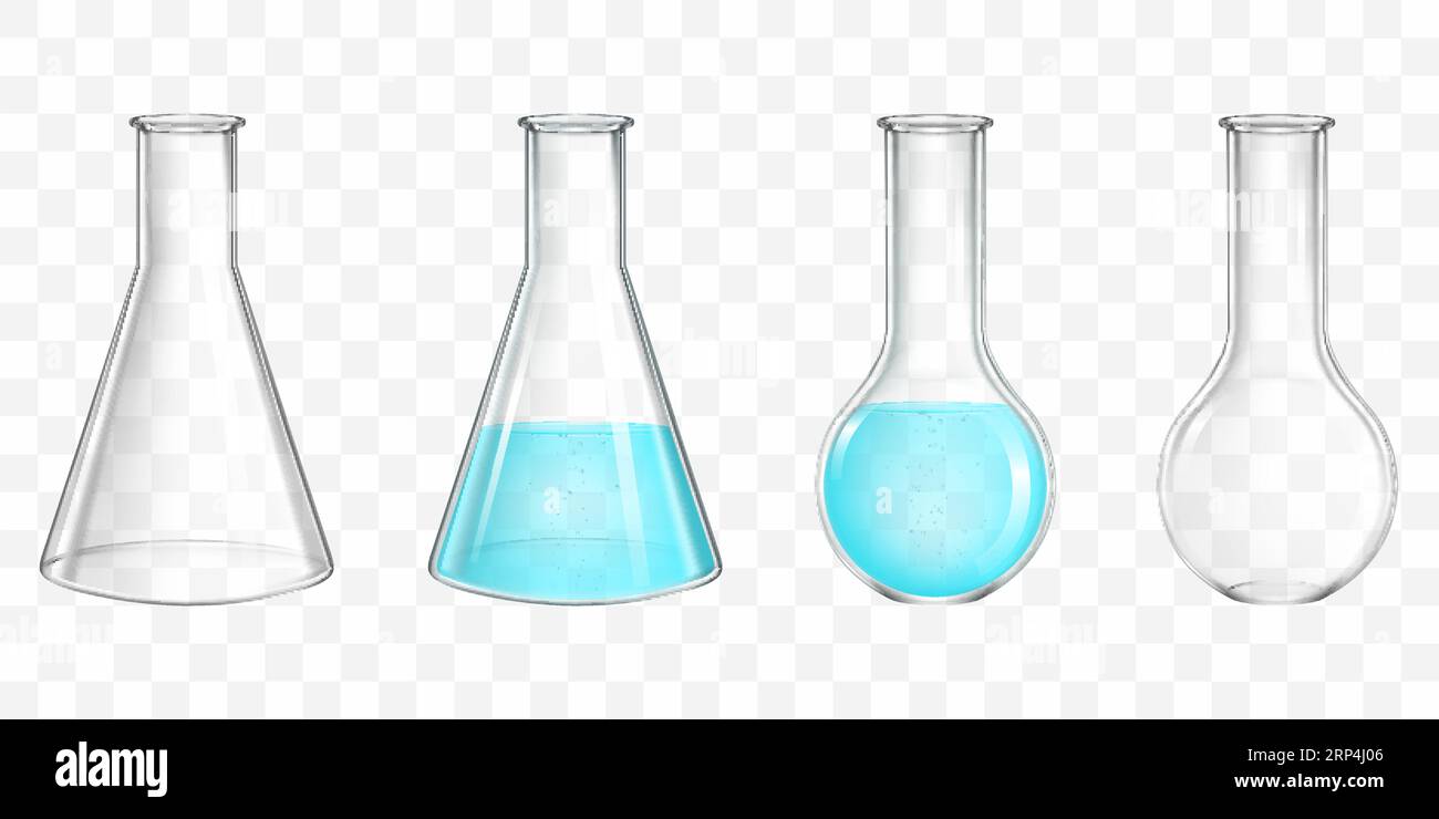 Collection of conical flasks hi-res stock photography and images - Alamy