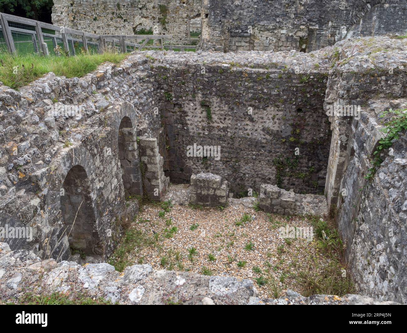 Lewes Priory (The Priory of St Pancras), the first Cluniac Priory in Britain, Lewes, UK Stock ...