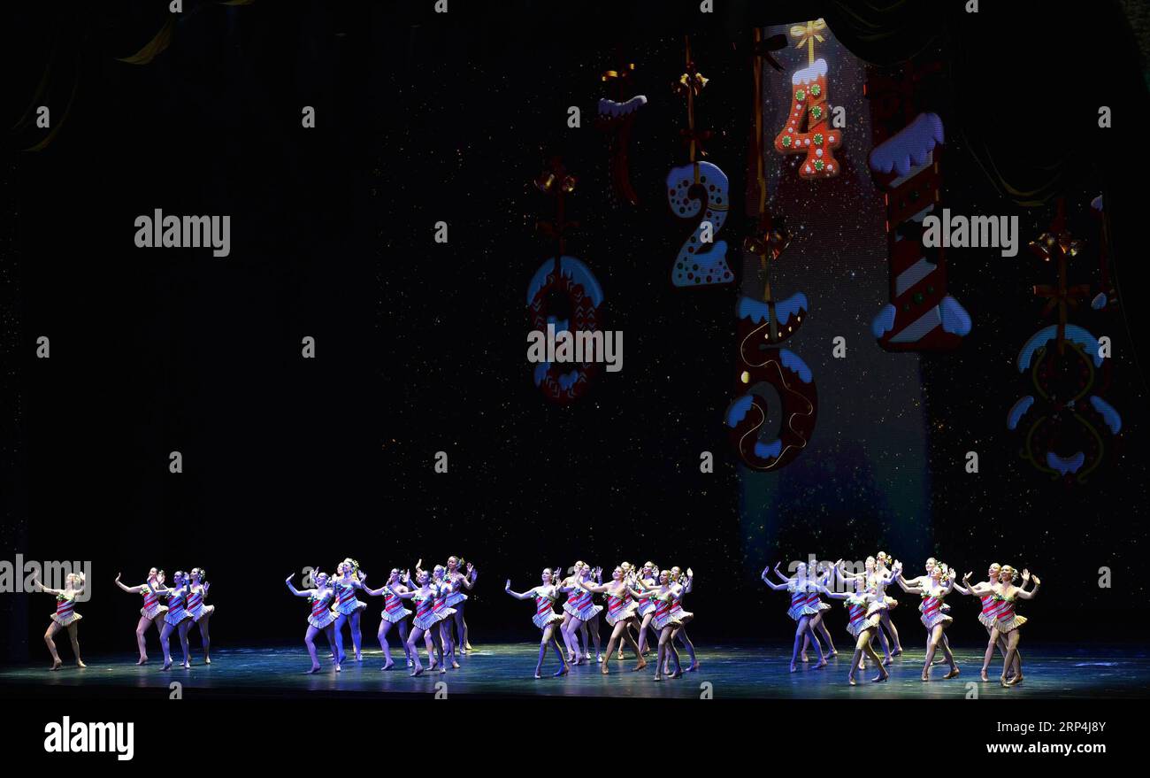 (181110) -- NEW YORK, Nov. 10, 2018 -- The Rockettes perform during the ...