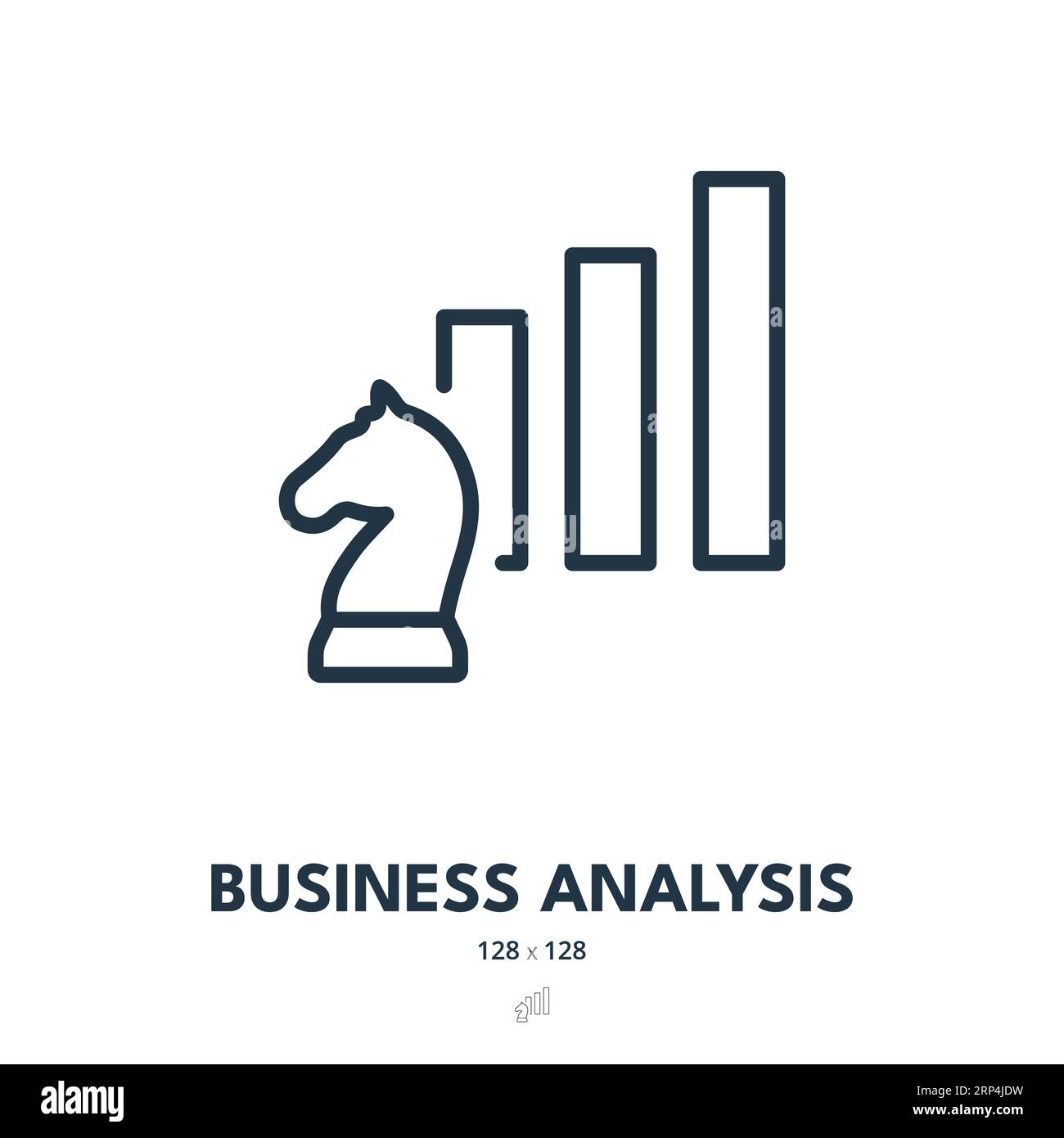 Business Analysis Icon. Analytics, Chart, Growth. Editable Stroke ... Business Analysis Icon. Analytics, Chart, Growth. Editable Stroke ...