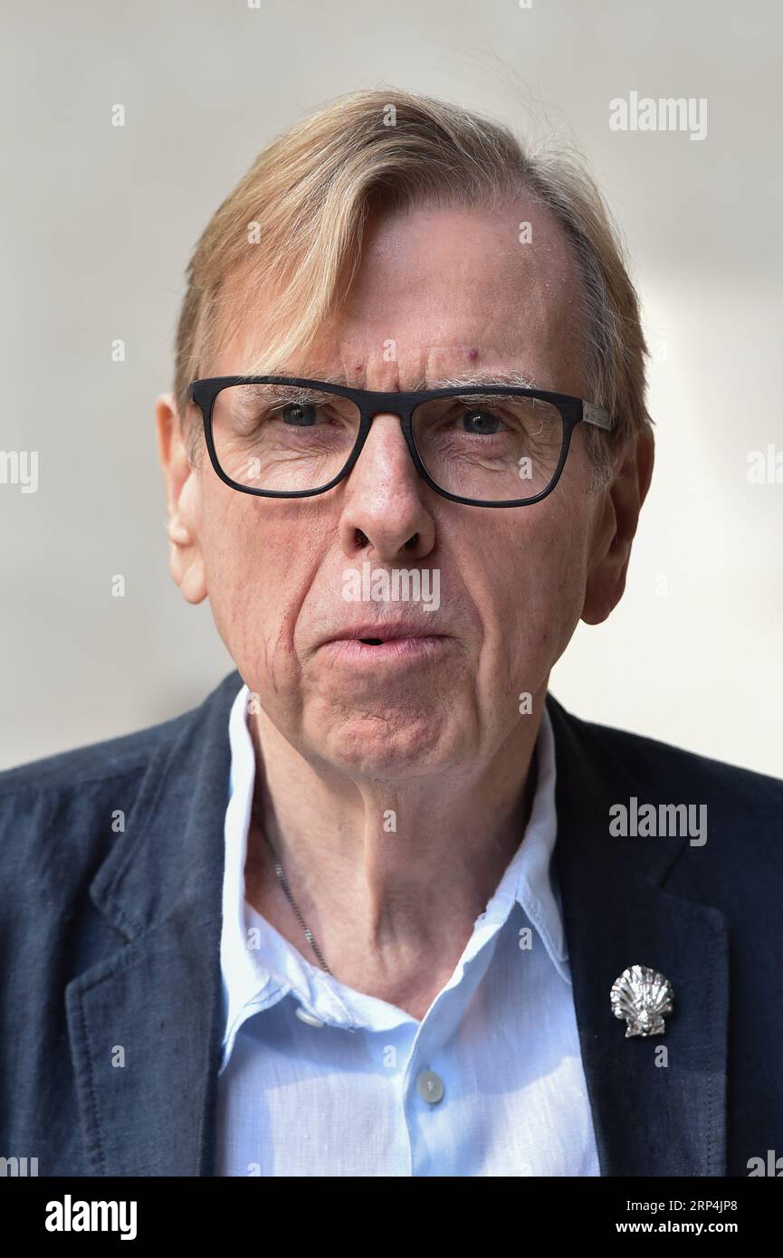 London, England, UK. 3rd Sep, 2023. Actor TIMOTHY SPALL leaves the BBC ...