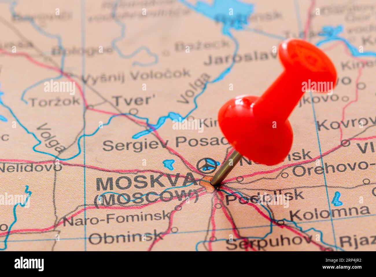 Map ukraine pin country capital hi-res stock photography and images - Alamy