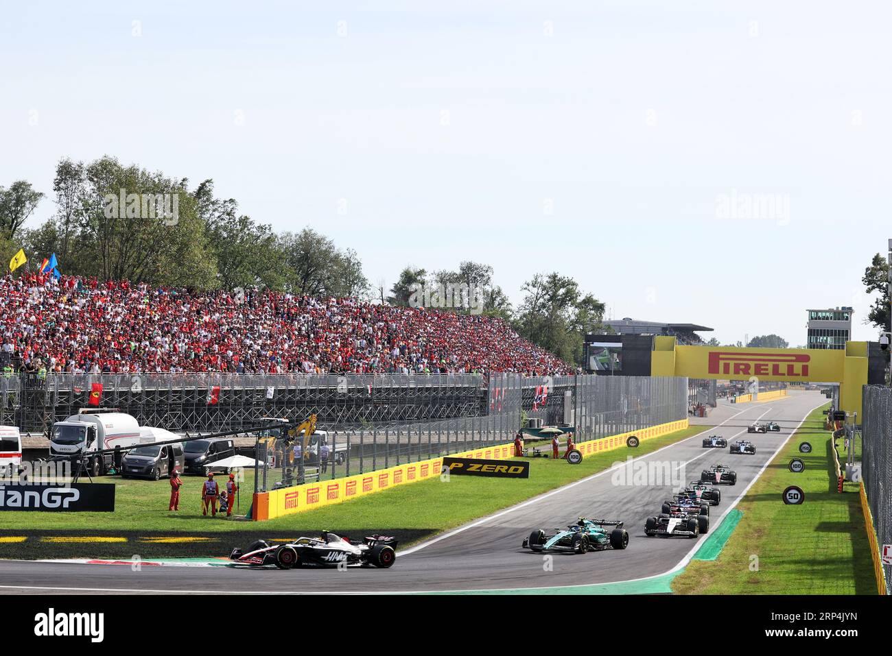 Monza, Italy. 03rd Sep, 2023. Nico Hulkenberg (GER) Haas VF-23. 03.09. ...