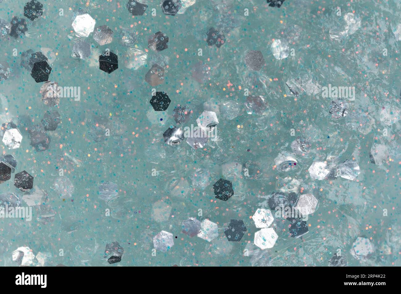 Blue color gel background macro close up view Stock Photo - Alamy