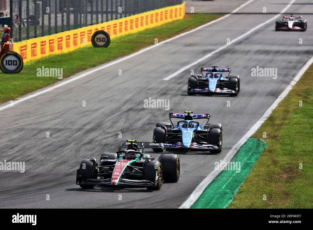 Monza, Italy. 03rd Sep, 2023. Zhou Guanyu (CHN) Alfa Romeo F1 Team C43 ...