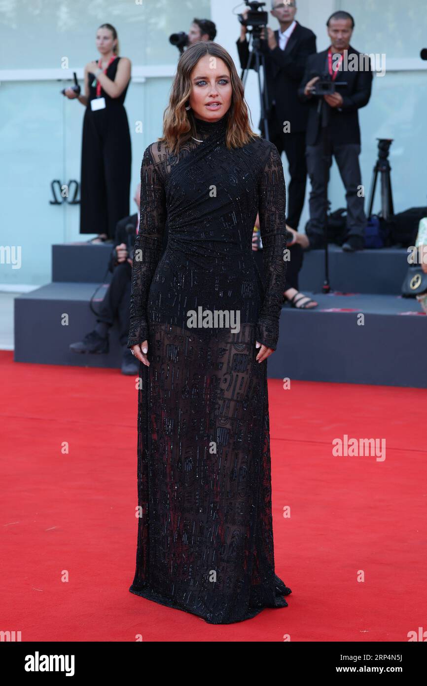 Matilde Gioli attends a red carpet for the movie "Poor Things" at the ...
