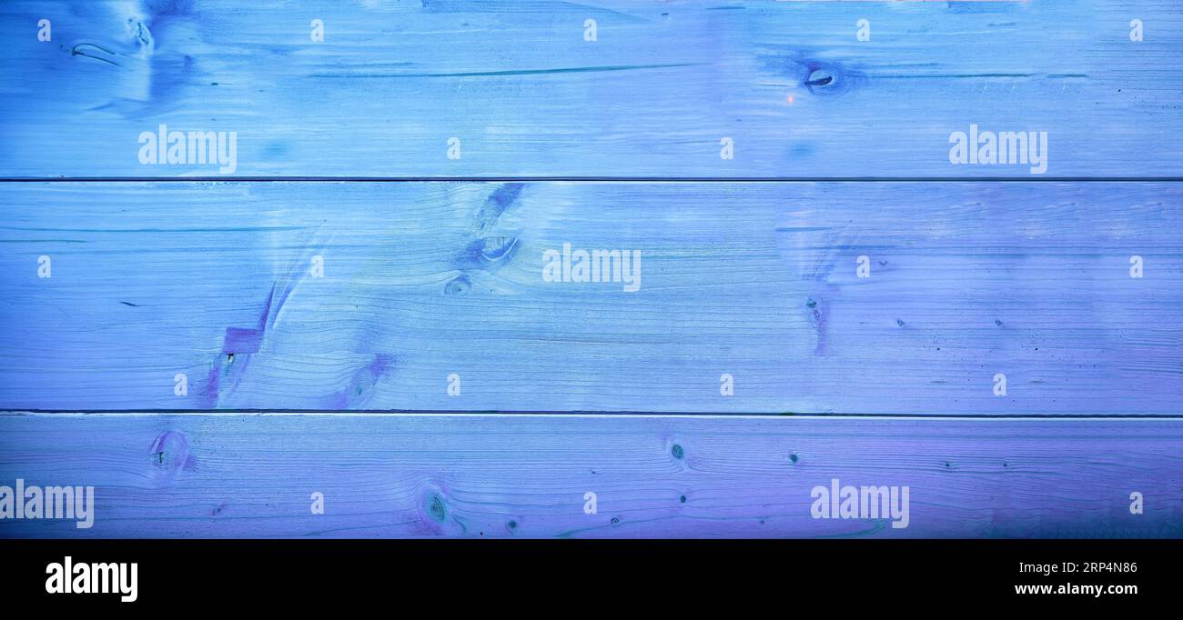 Bright blue background empty wooden hi-res stock photography and images ...