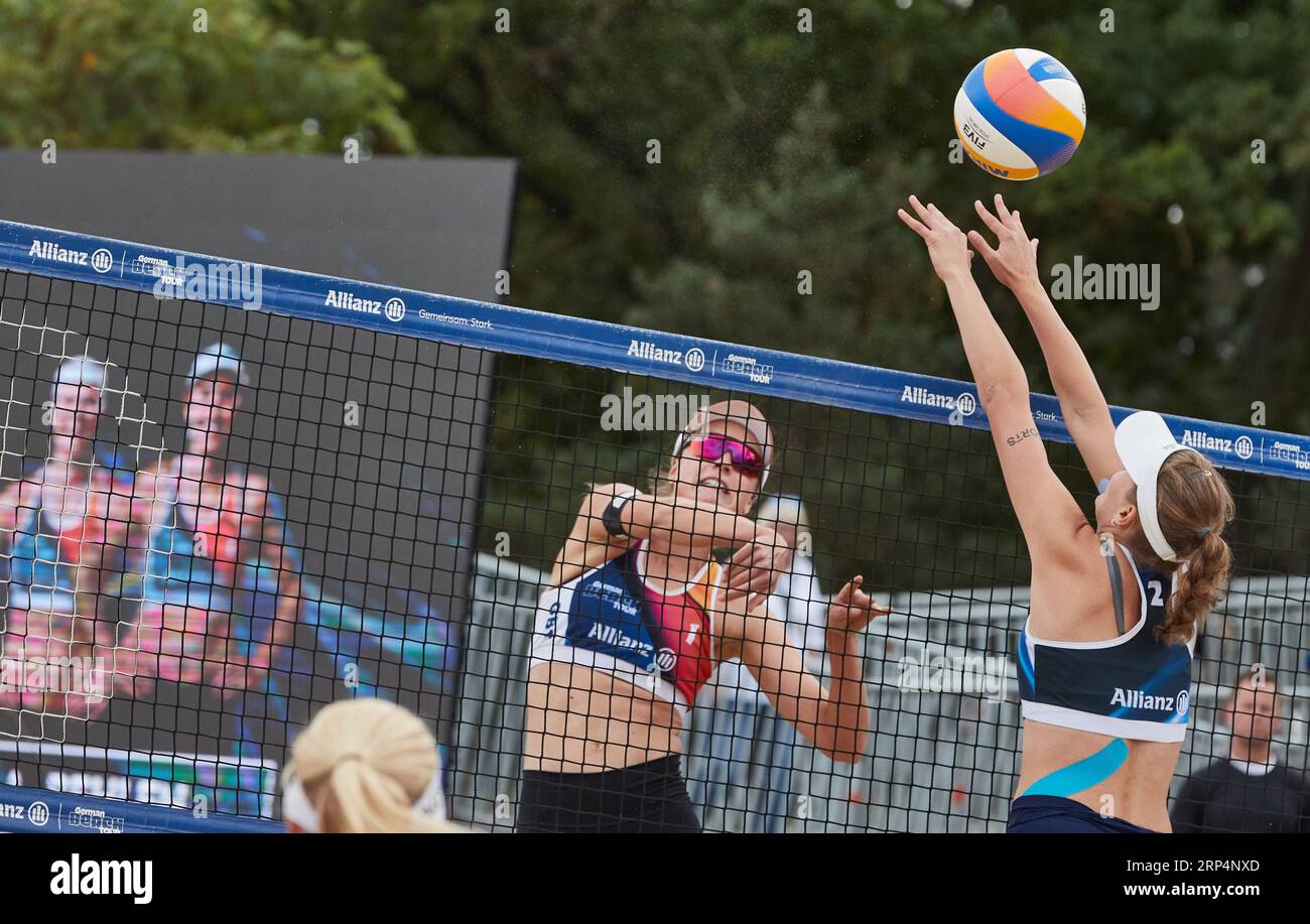 Timmendorfer Strand, Germany. 03rd Sep, 2023. Volleyball/Beach: German ...