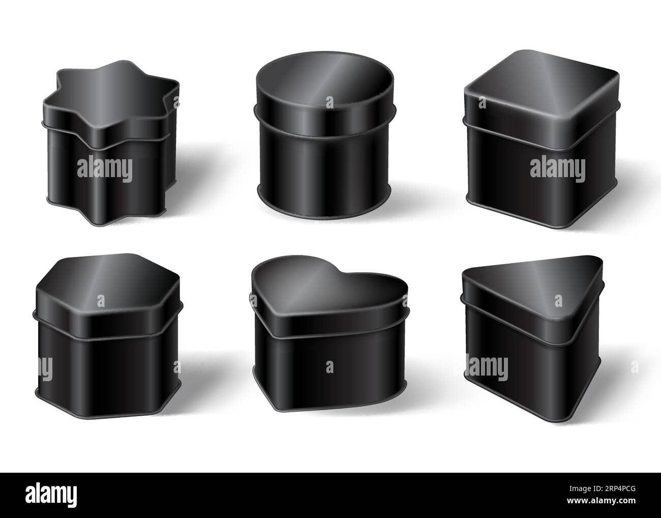 Coffee cans Stock Vector Images - Alamy