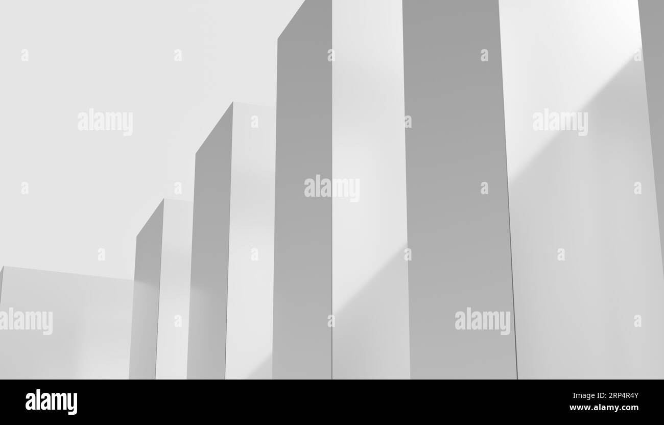 Black and white abstract architecture business background Stock Photo ...