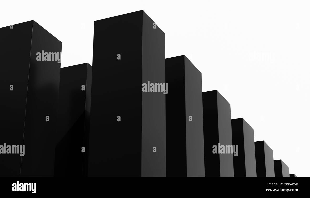 Black and white abstract architecture business background Stock Photo ...