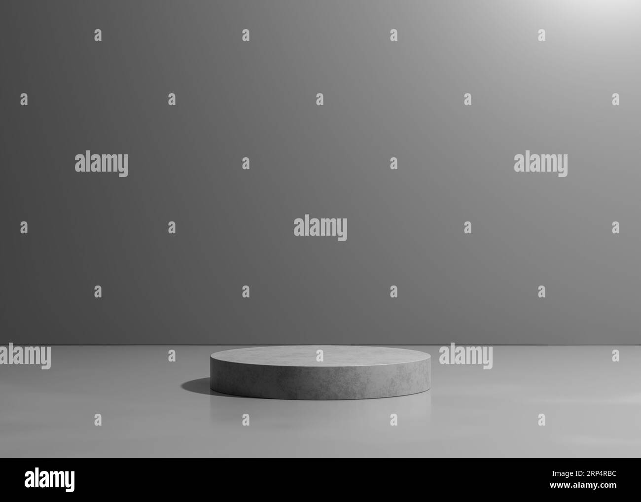 Grey shades abstract cement stage or podium with place for your product ...