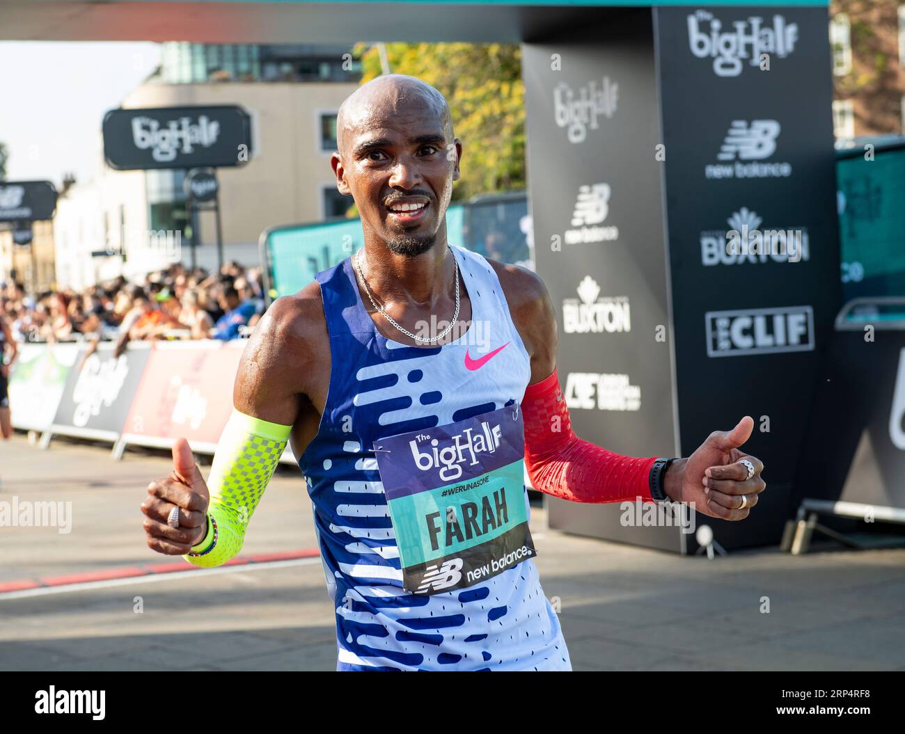 London, UK. 03rd Sep, 2023. Sir Mo Farah's last race in London, The Big ...