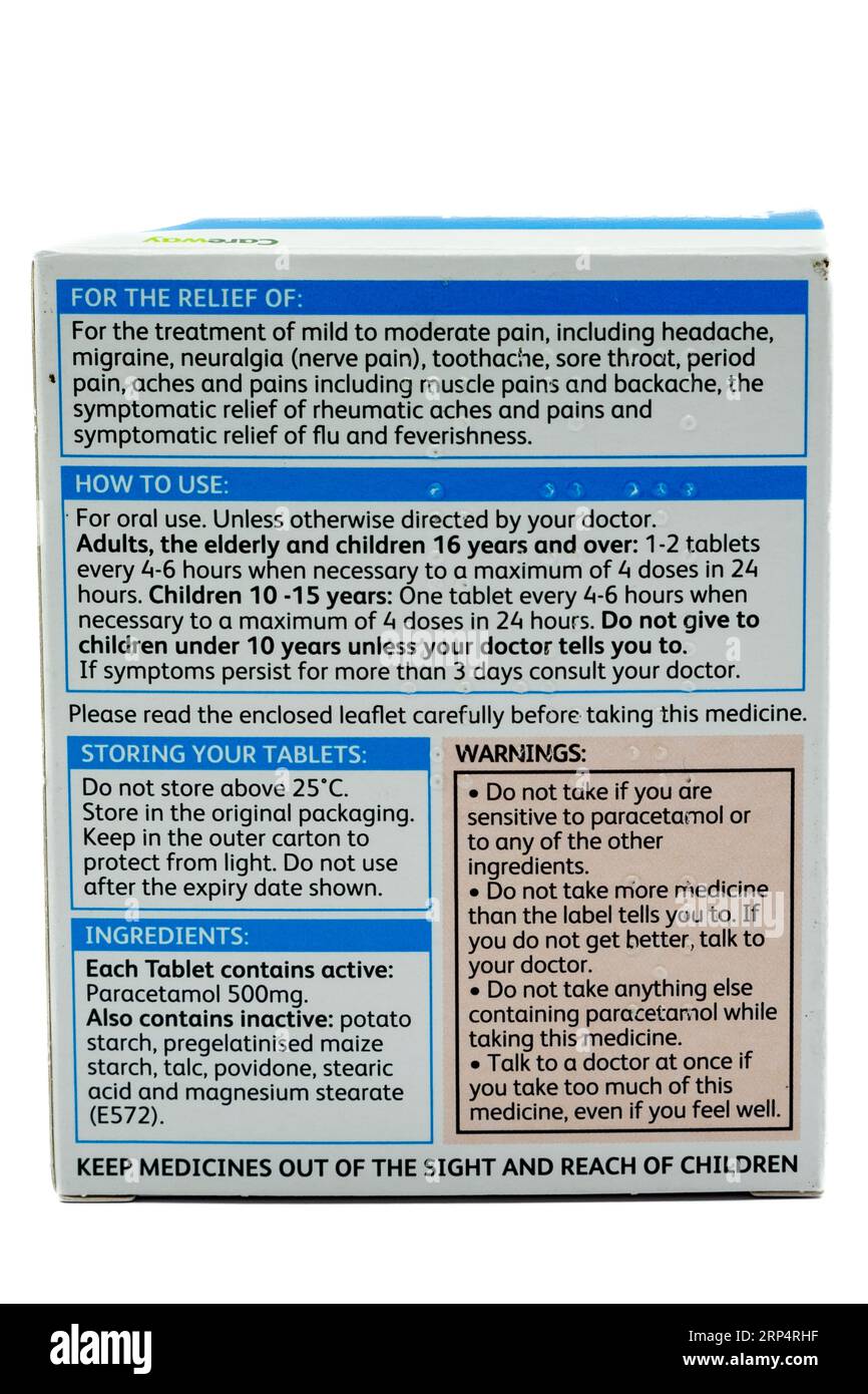 Blister pacs hi-res stock photography and images - Alamy
