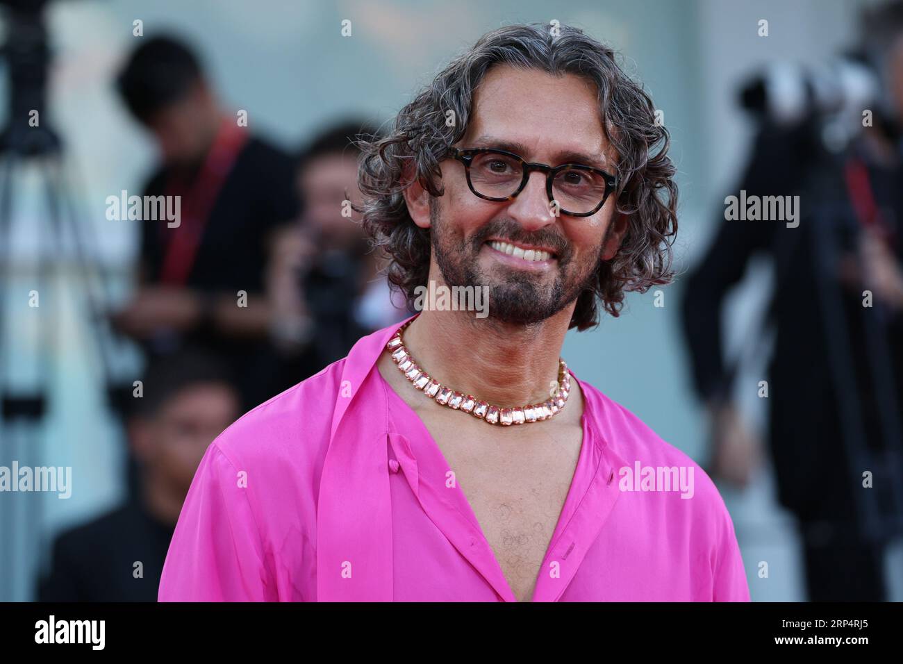 Simone Marchetti attends a red carpet for the movie "Poor Things" at ...