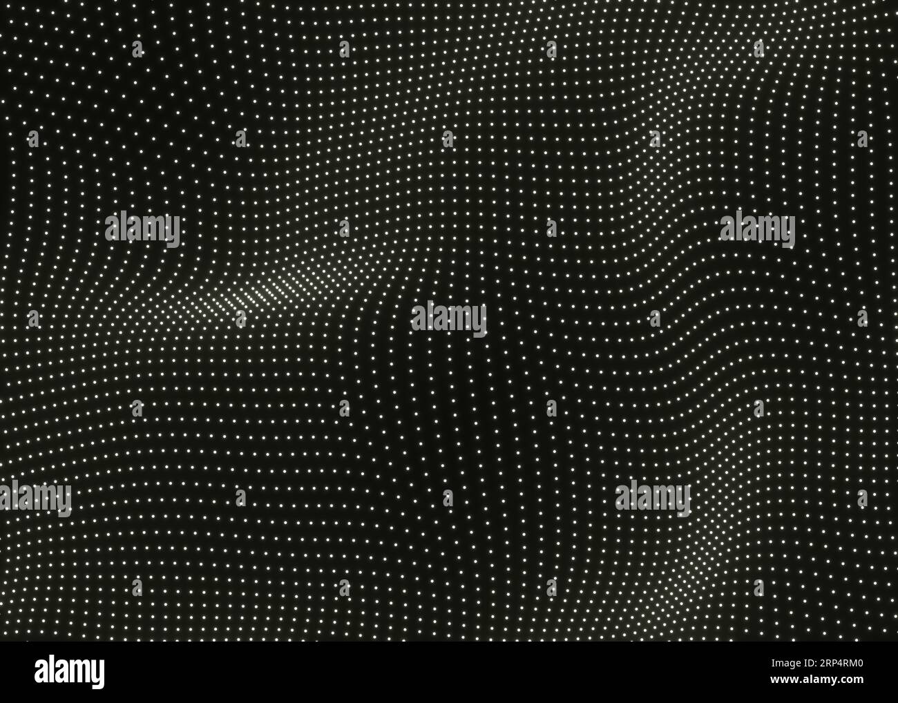 Abstract green background of points. Big data stream. digital particle ...